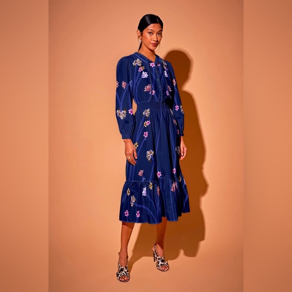 Tucker NYC | Dresses | Tucker Nyc Juliette Dressart Nouveau Floral In ...